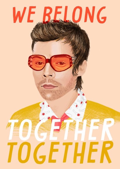 Fun Valentine's Day/Anniversary Card - We Belong Together - Harry ...