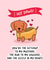 Hot Dawg! - Cute Dachshund Anniversary card | thortful