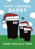 Cute Christmas Card - For Daddy - Guinness | thortful