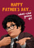 Funny Father's Day Card - Richard Ayoade - Last One Laughing! | thortful