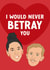 Funny Valentine's Day Card - The Traitors - Stephen And Rachel | thortful