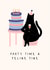 Funny Birthday Card - Party Time & Feline Fine - Cat | thortful