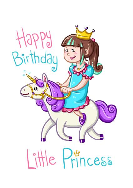 Cute Birthday Card - For Her - Little Princess | thortful