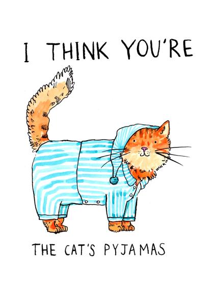 Cute Anniversary Card - The Cat's Pyjamas | thortful