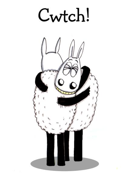 Cwtch greeting card Welsh card | thortful