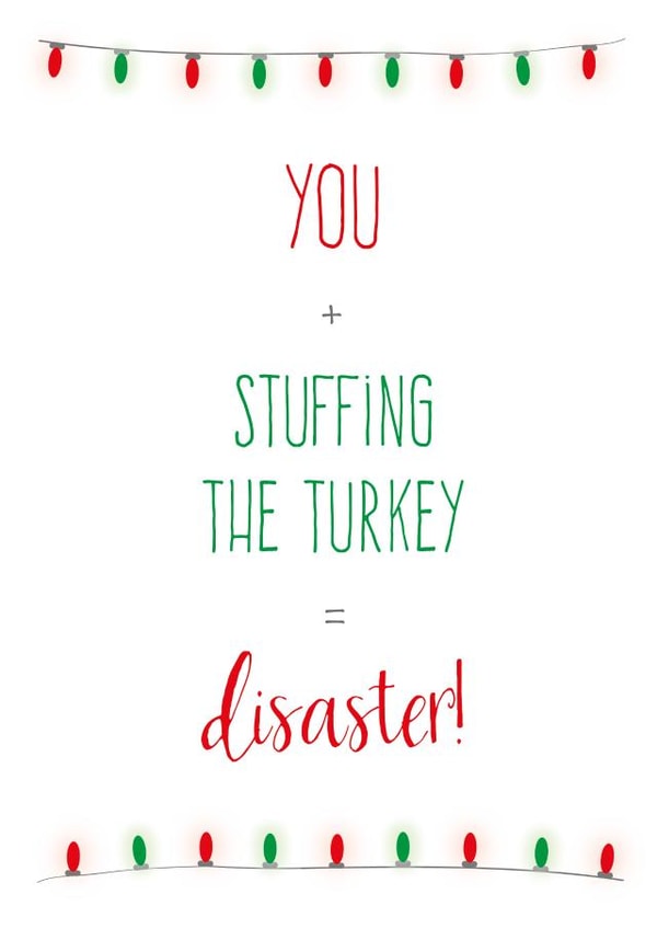 Christmas Turkey Christmas Card 26857 | thortful