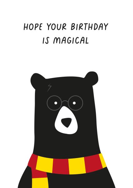 harry potter, magical birthday | thortful