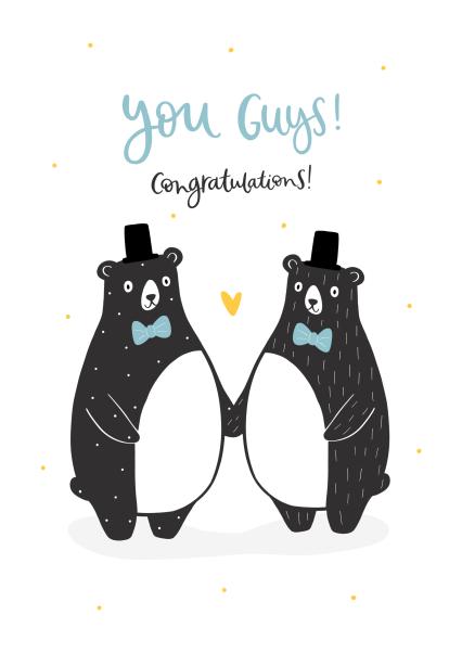 Bears getting married | thortful