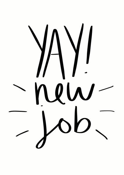 Yay! New job card | thortful