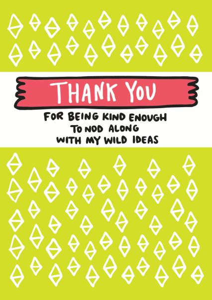 Thank You For Being Kind Card | thortful