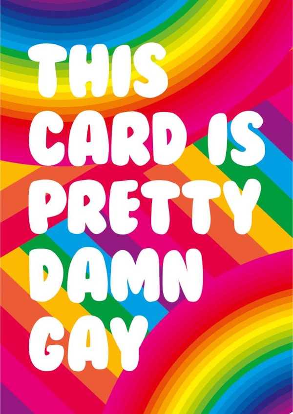 pretty damn Love & Friendship Card 3025 | thortful