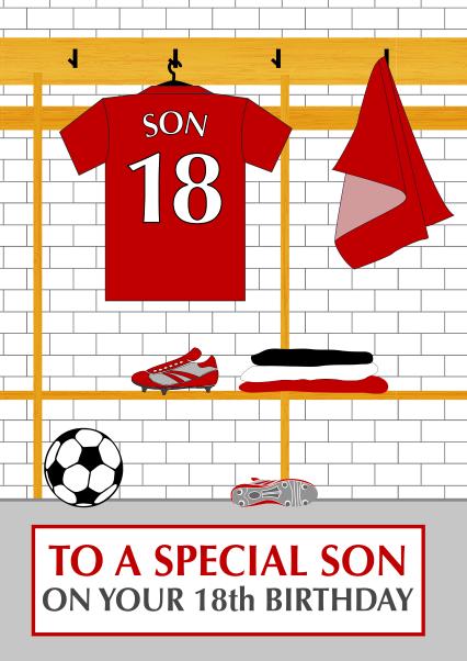 son 18 Birthday Card 3870 | thortful