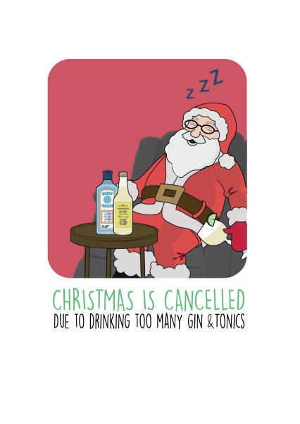 santa gin Card 36441 | thortful
