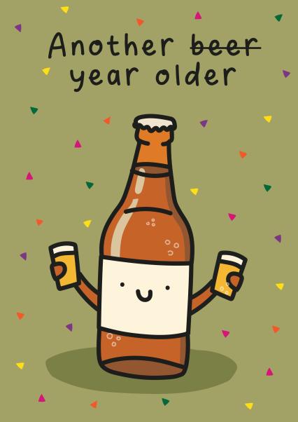 Another (beer) year older | thortful