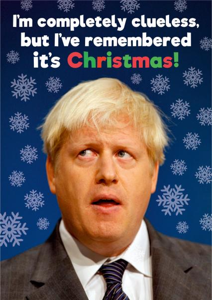 Boris funny Christmas Card 25795 | thortful