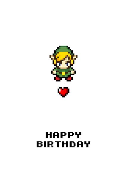 zelda link Birthday Card 11691 | thortful