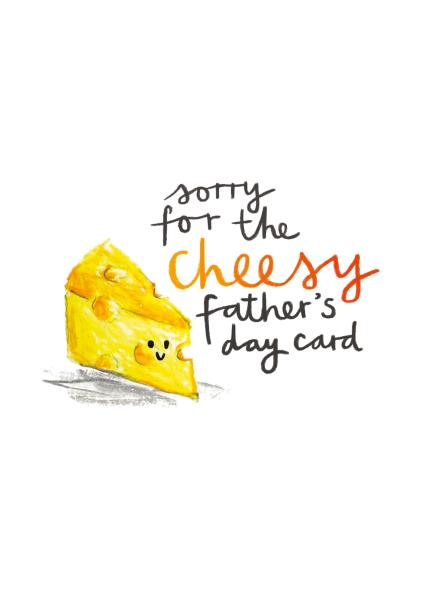 Cheesy Father's Day Card | thortful