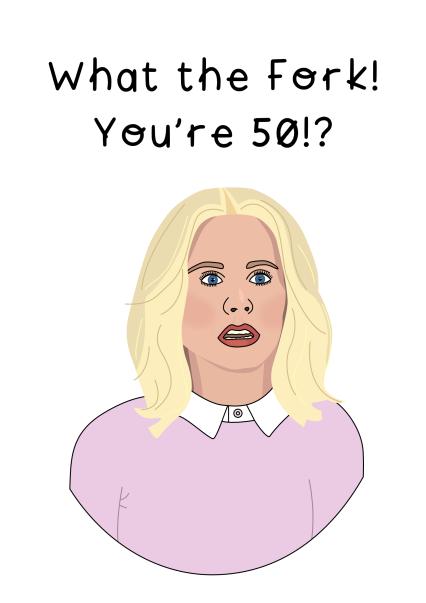 The good place eleanor shellstrop Birthday Card 15856 | thortful