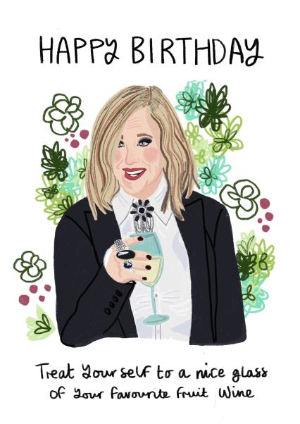 moira rose Schitts creek Birthday Card 7731 | thortful