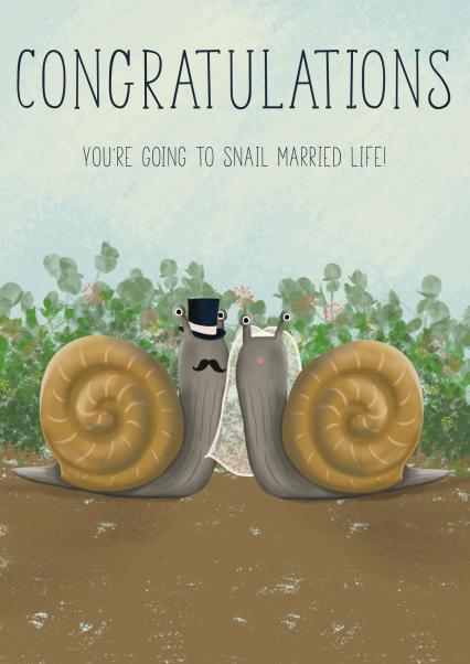 Snail Wedding | thortful