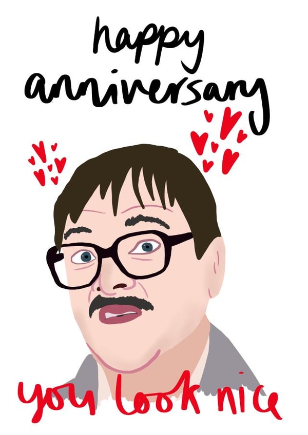 Friday Night Dinner Anniversary card | thortful