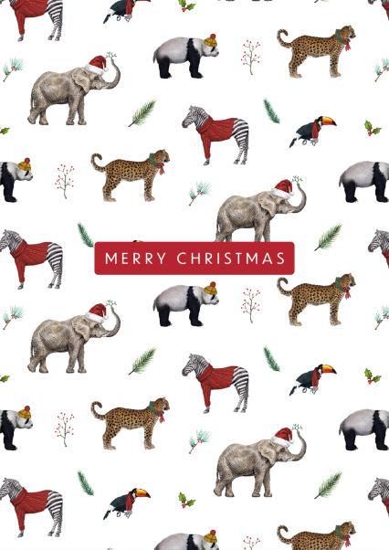 animal animals Christmas Card 36646 | thortful