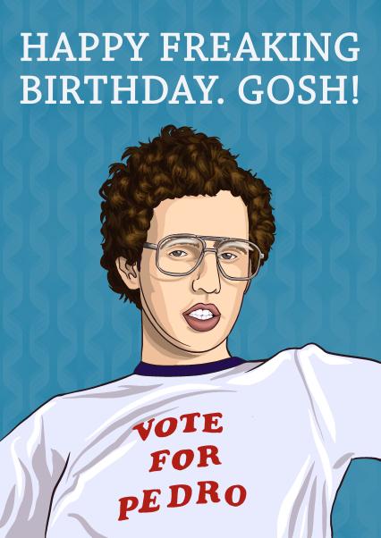 napoleon dynamite Birthday Card 20594 | thortful