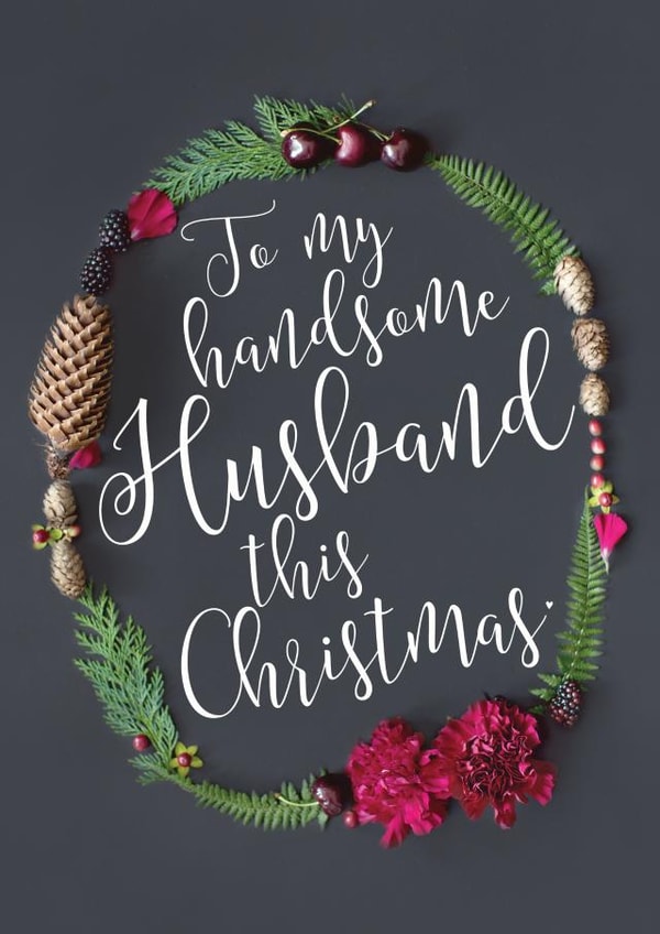 husband male Christmas Card 30786 | thortful