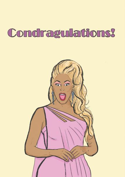 Congratulations card from Chloe illustrates | thortful