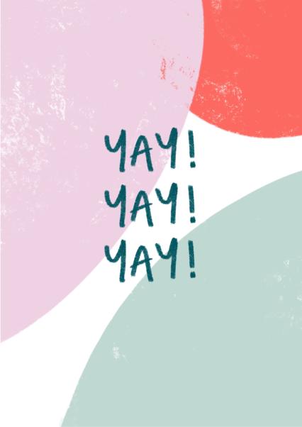 Yay, congratulations card. | thortful