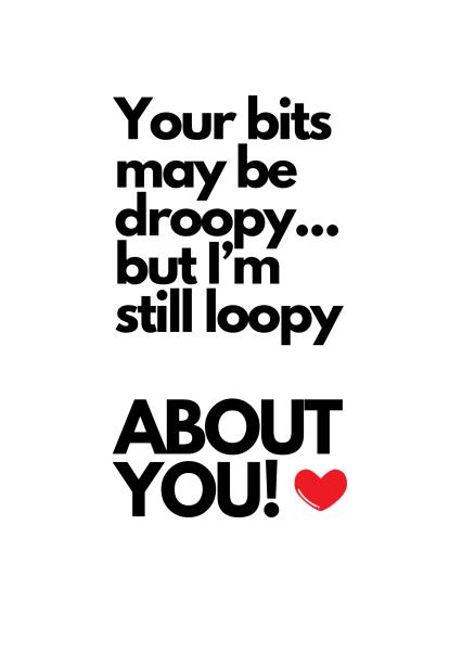 bits droopy Anniversary Card 35527 | thortful