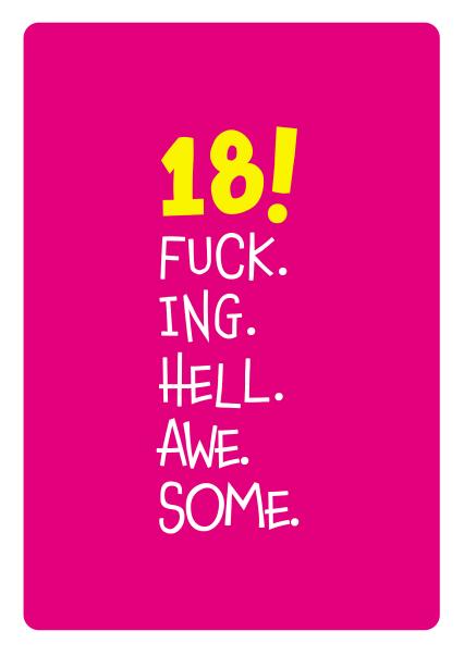 18 18th Birthday Card 8809 | thortful
