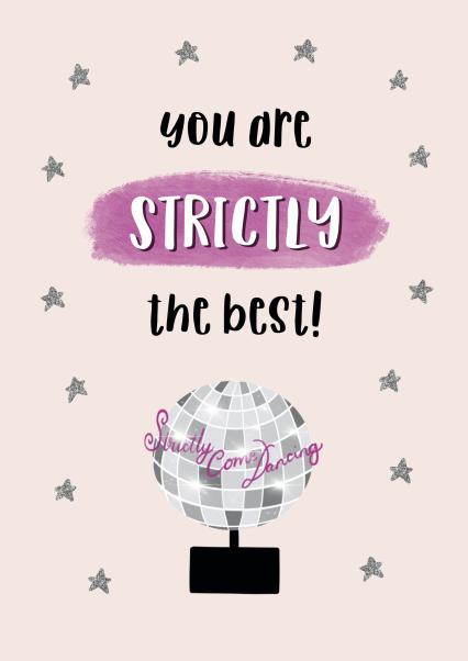 strictly strictly come dancing Birthday Card 6405 | thortful