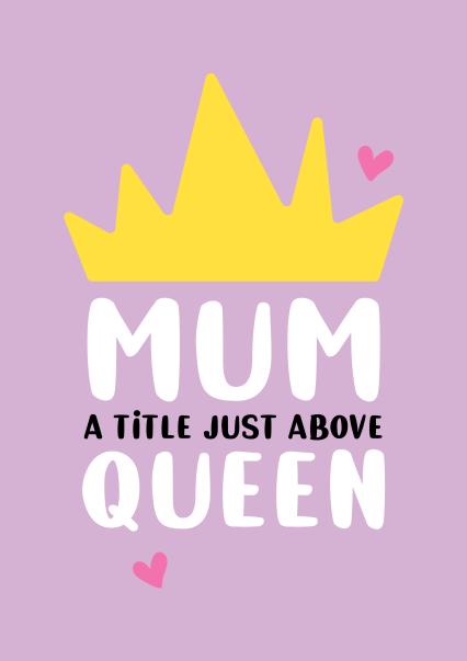 mum title Mothers Day Card 17953 | thortful