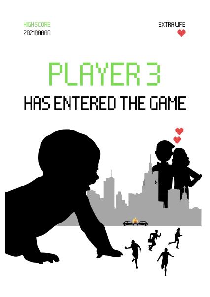 New baby gamer card | thortful