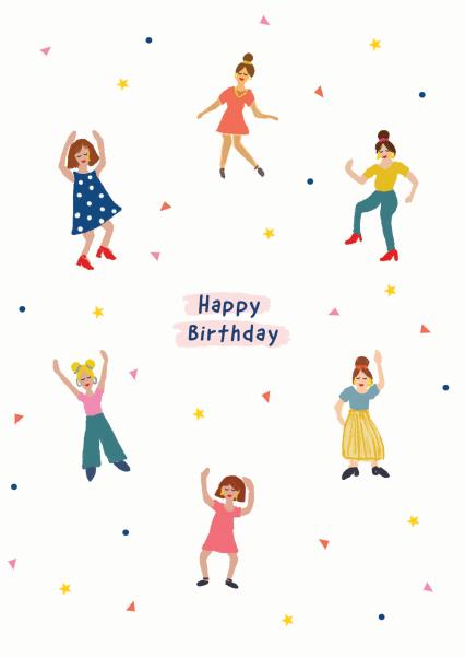 dance dancing Birthday Card 21833 | thortful