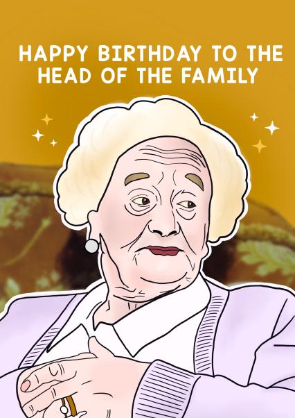 The Royle Family Norma Birthday Card 18430 | thortful