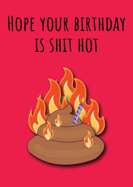 Shit Hot Birthday | thortful