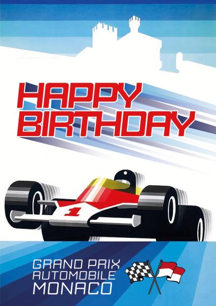 Grand Prix Monaco Birthday Card | thortful