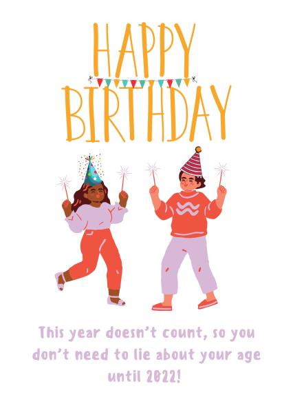 Lockdown birthday celebration | thortful