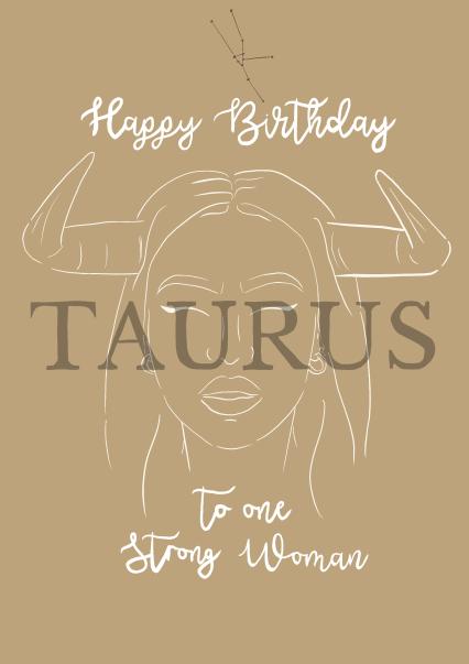 Happy Birthday Taurus | thortful