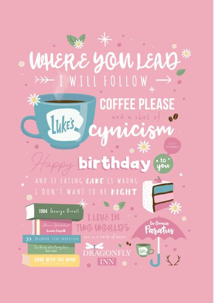 Gilmore Girls Birthday Card | thortful