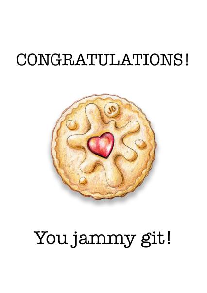 Congratulations Jammy Git Card | thortful