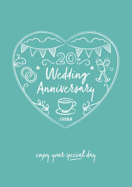 20th wedding anniversary store