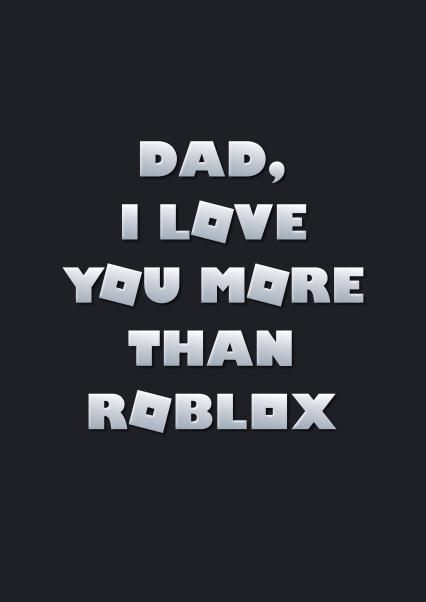 Roblox Father's Day Card | thortful