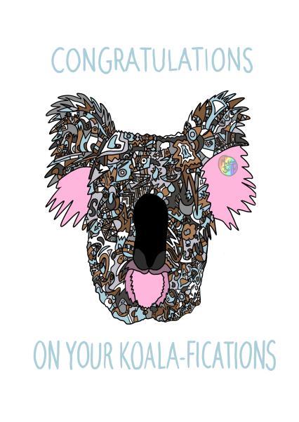 Congrats on your Koala-Fications | thortful