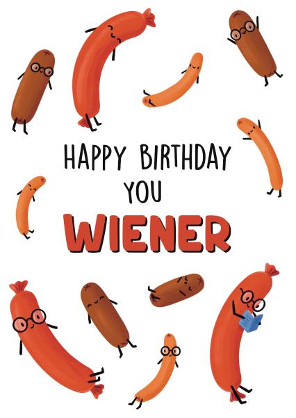 Birthday Wiener | thortful