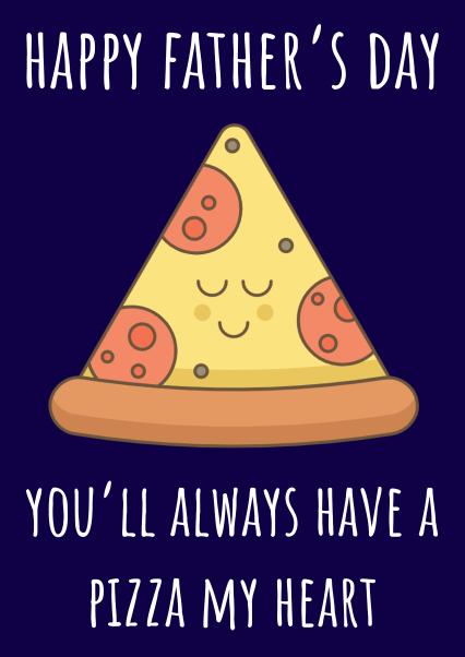 Pizza Father’s Day card | thortful