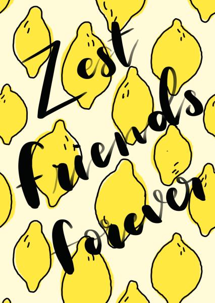 Zesty bestie card for all occasions | thortful