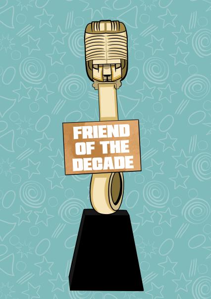 Best friend award card | thortful
